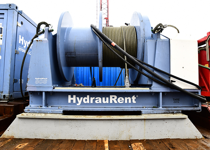 Winch and LARS foundation - Saltwater