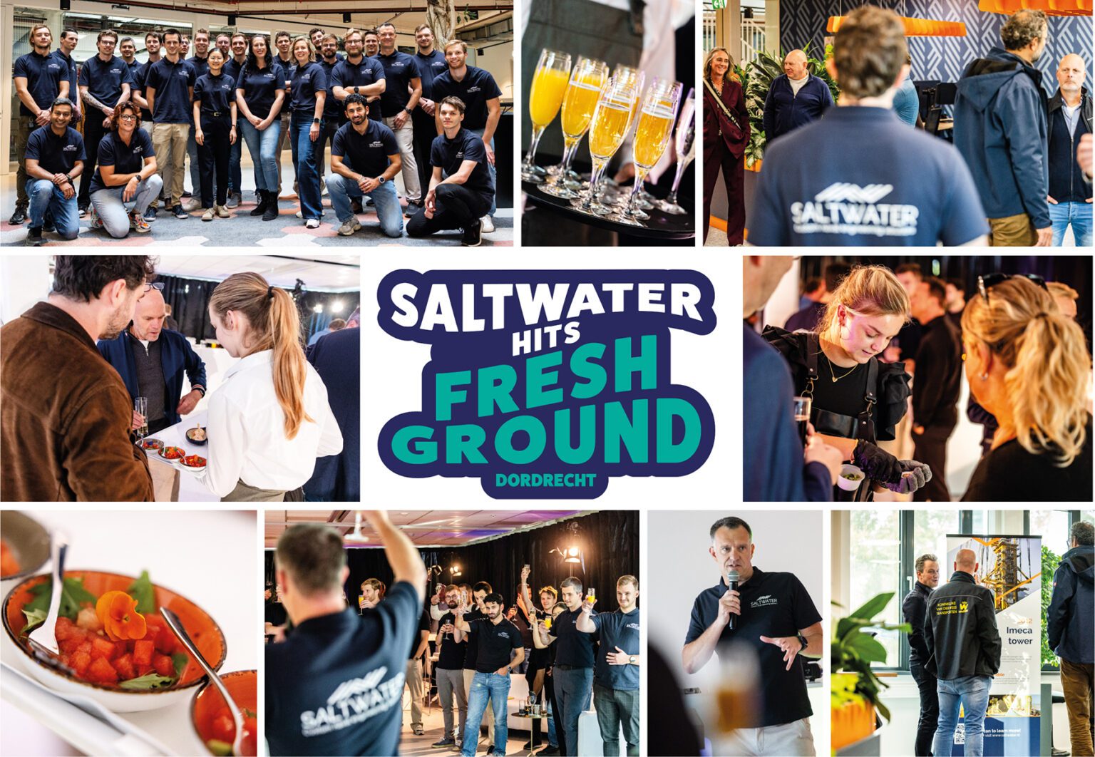 Saltwater hits fresh ground - Saltwater